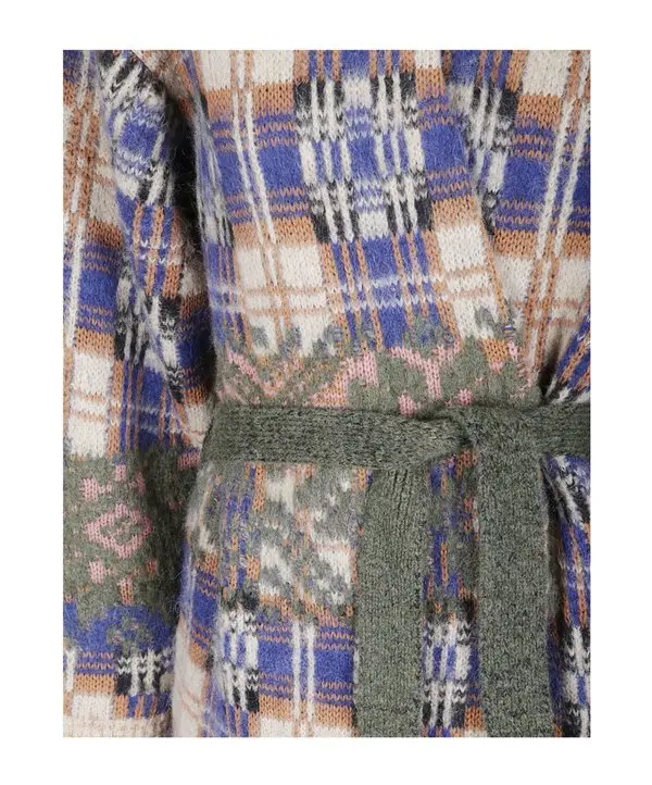 Dries Van Noten Long Tie-front Cardigan