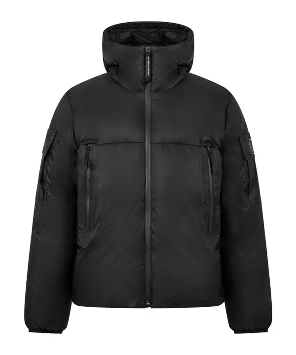 C.P. COMPANY Stand-collar Short Puffer Jacket