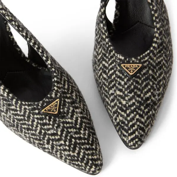 Prada Pointed Slingback Pumps