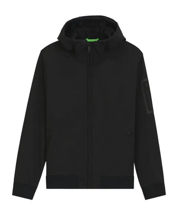 Hugo Boss Hooded Softshell Zip-up Jacket