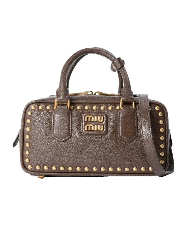 Miu Miu Grained Leather Handbag