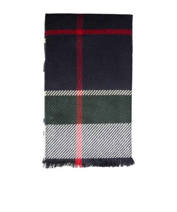 Barbour Colorful Plaid Scarf
