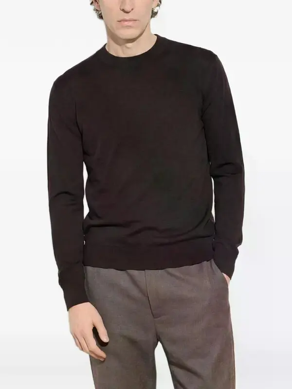PAOLO PECORA Crew-neck Wool Sweater