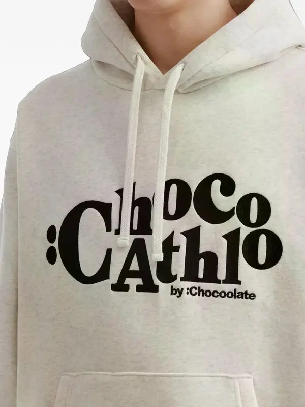 CHOCOOLATE Logo-embroidered Hoodie