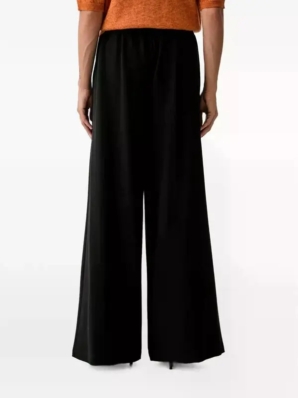 FRACOMINA Logo-plaque Flared Trousers