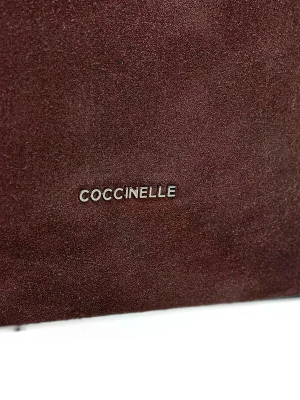 COCCINELLE Beat Generation Large Suede Shoulder Bag
