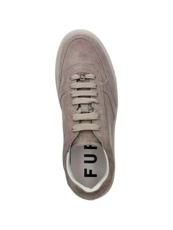 Furla Suede Panelled Sneakers