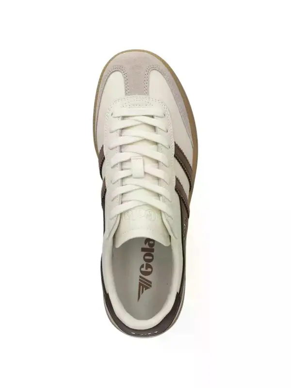 Gola Suede-panelled Logo-print Sneakers