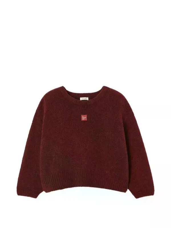 American Vintage East Boat-neck Sweater - Red