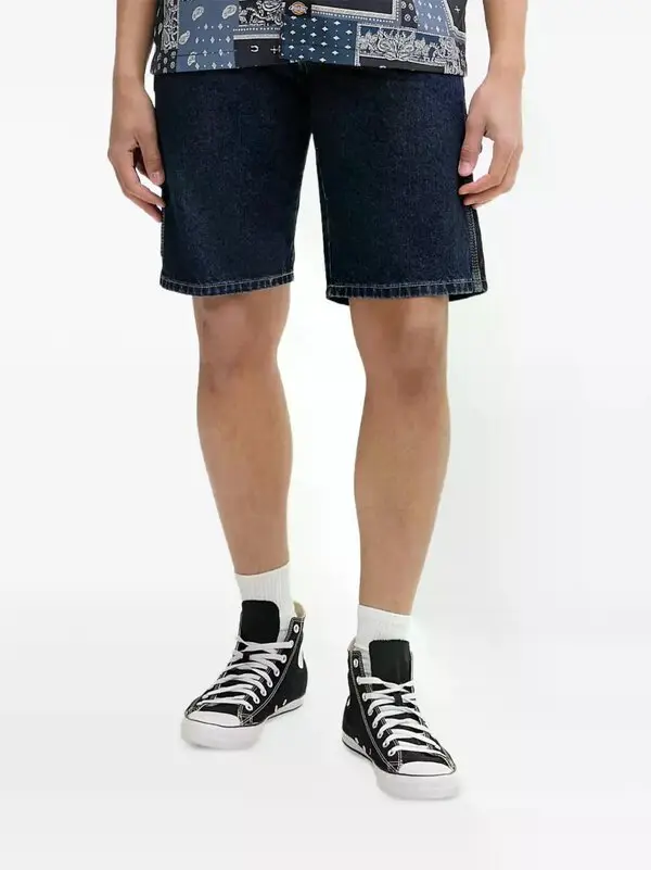 Dickies Relaxed-fit Denim Shorts - Blue