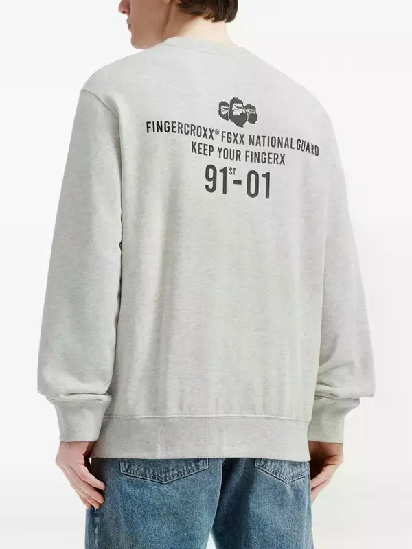 FINGERCROXX Graphic-print Sweatshirt