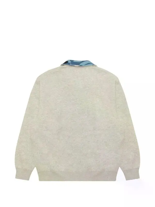 AAPE BY *A BATHING APE Camouflage-print Logo-print Sweater