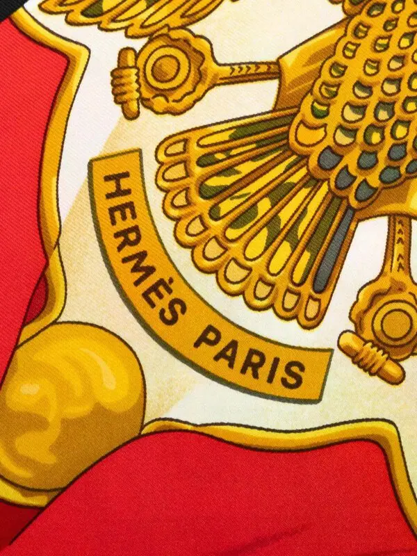 Hermès 1986 Soleil De Soie Silk Scarf 90 Scarves - Multicolour