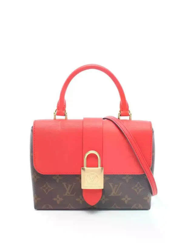 LOUIS VUITTON 2019 Monogram Locky Bb Satchel - Brown