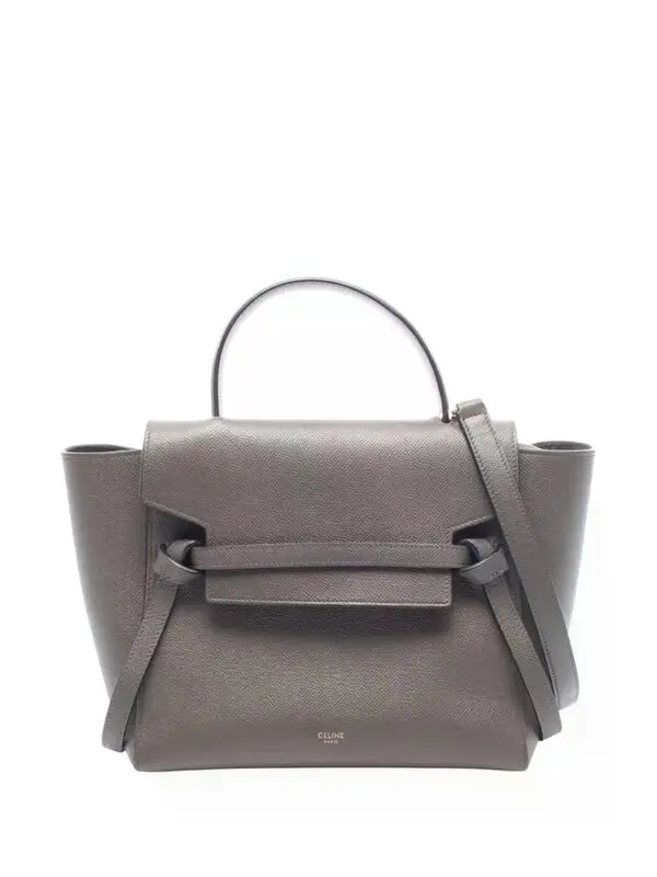 Celine 2010-2026 Micro Grained Calfskin Belt Bag Satchel