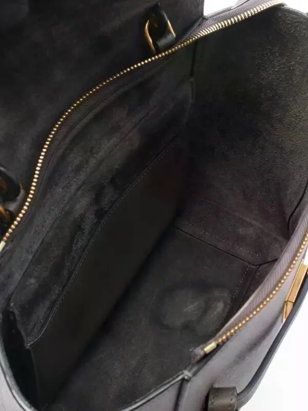 Celine 2010-2026 Micro Grained Calfskin Belt Bag Satchel