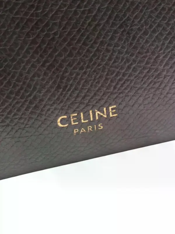 Celine 2010-2026 Micro Grained Calfskin Belt Bag Satchel