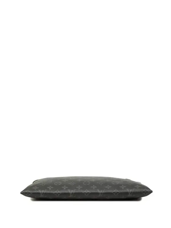 LOUIS VUITTON 2019 Monogram Eclipse Discovery Pochette Gm Clutch Bag