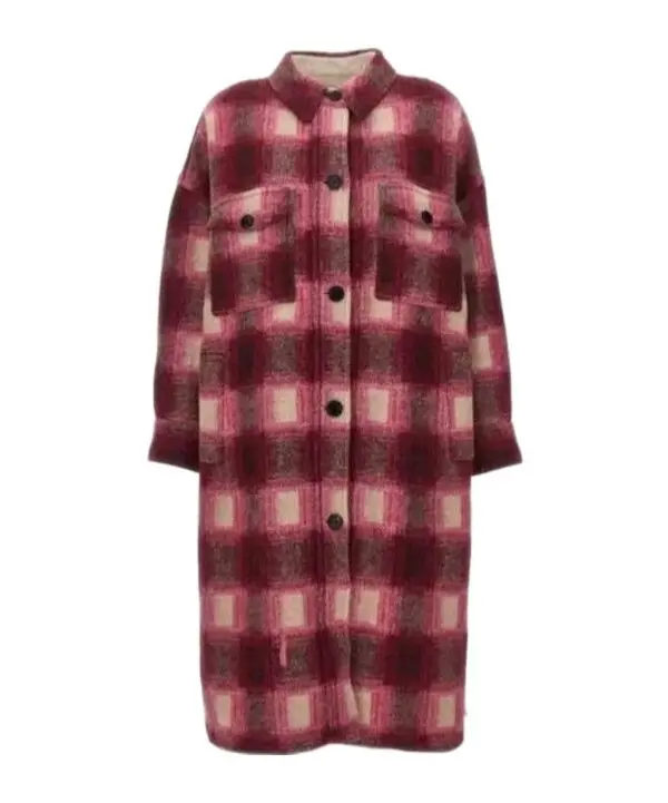 Isabel Marant Étoile Checked Coat - Multicolor