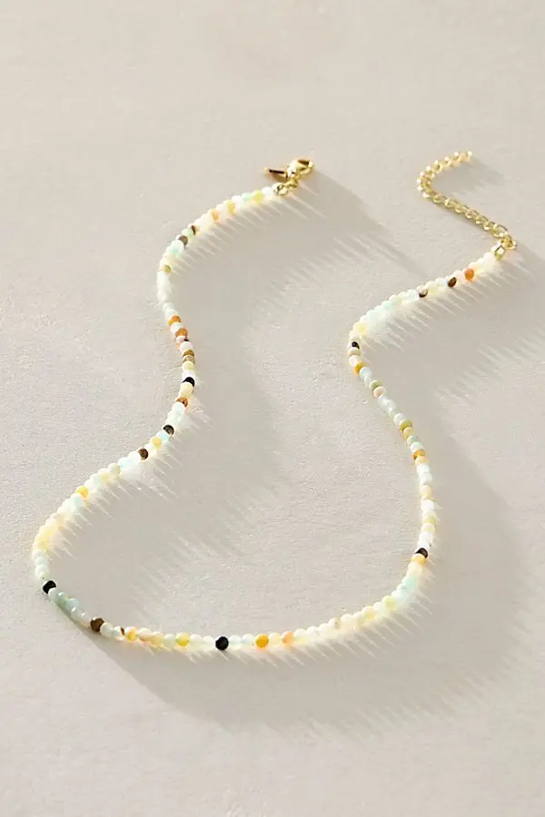 FYB JEWELRY Fyb Micro Gem Necklace - Amazonite