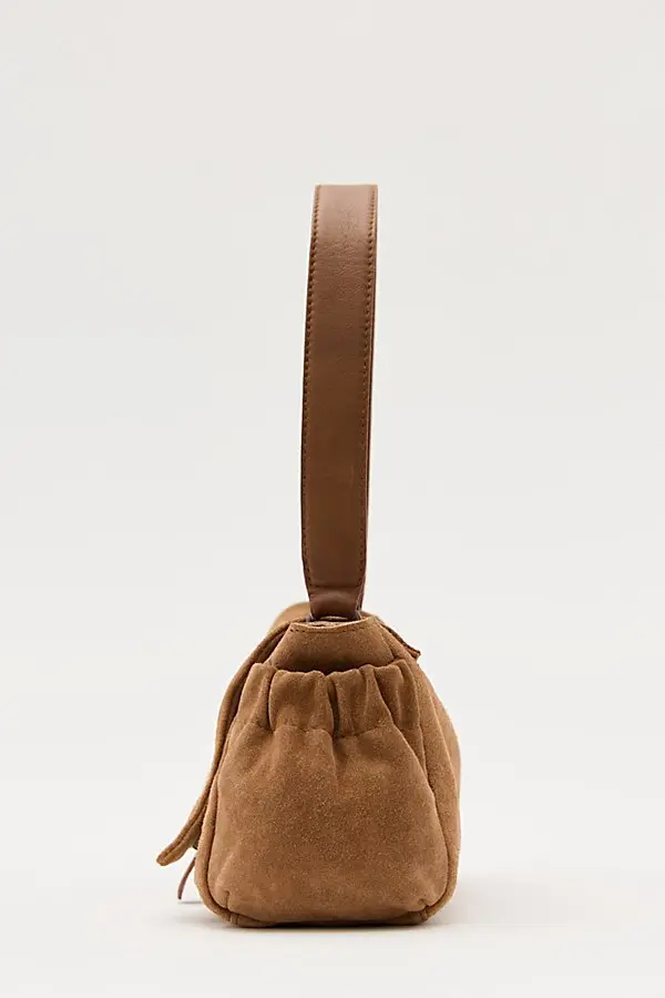 Free People Palermo Cinched Bag - Biscuit