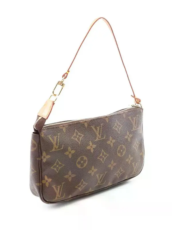 LOUIS VUITTON 2003 Monogram Pochette Accessoires Shoulder Bag
