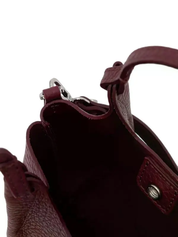 GIANNI CHIARINI Small Dua Grained Leather Mini Bag