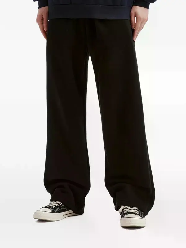 CHOCOOLATE Wide-leg Track Pants - Black