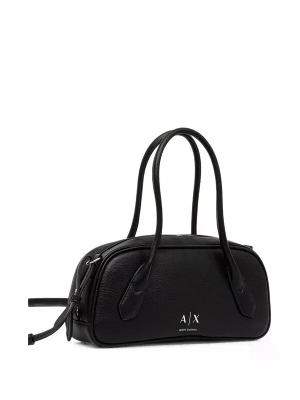 Armani Exchange Logo-print Cross Body Bag - Black
