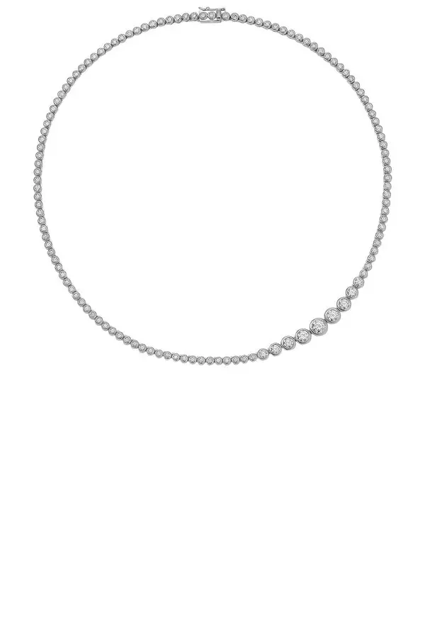 HEAVEN MAYHEM For Veil Necklace In Metallic
