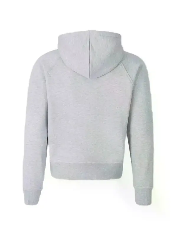 CARRER Kyd Raglan-sleeve Button-fastening Hoodie