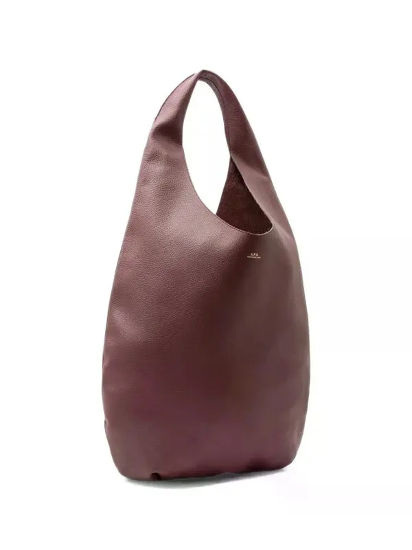 A.p.c. Le Neige Grained Tote Bag