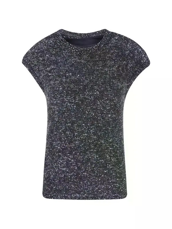 Emporio Armani Sequin-embellished T-shirt