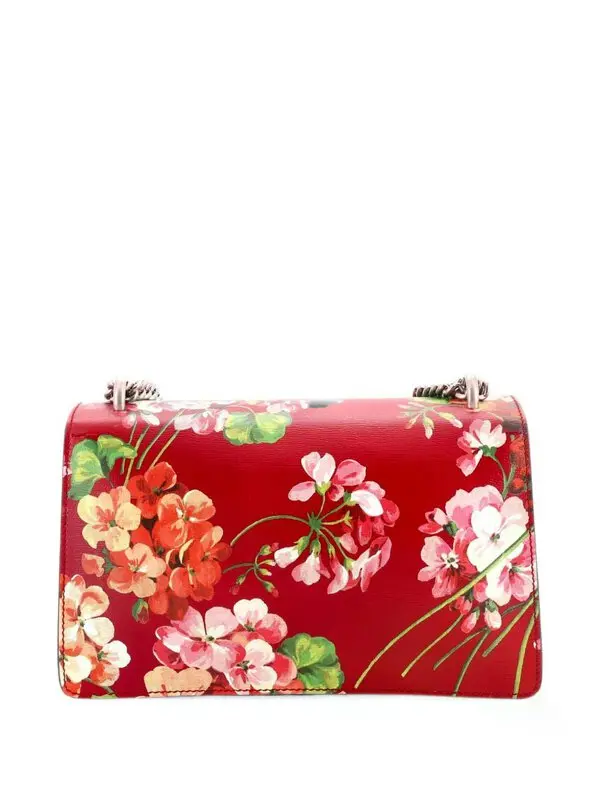 Gucci Dionysus Bag Blooms Print Leather Small Shoulder Bag - Multicolour