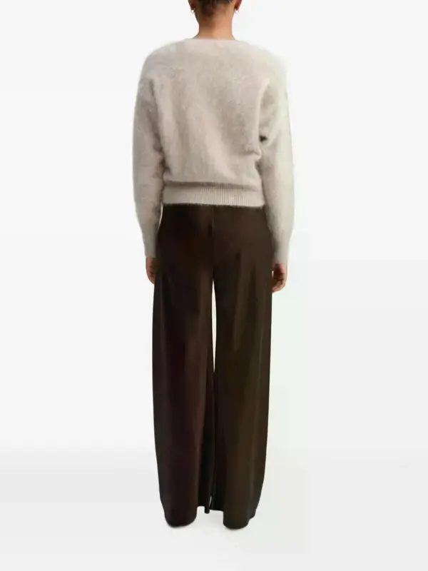 Almada Label Button-up Cashmere Cardigan