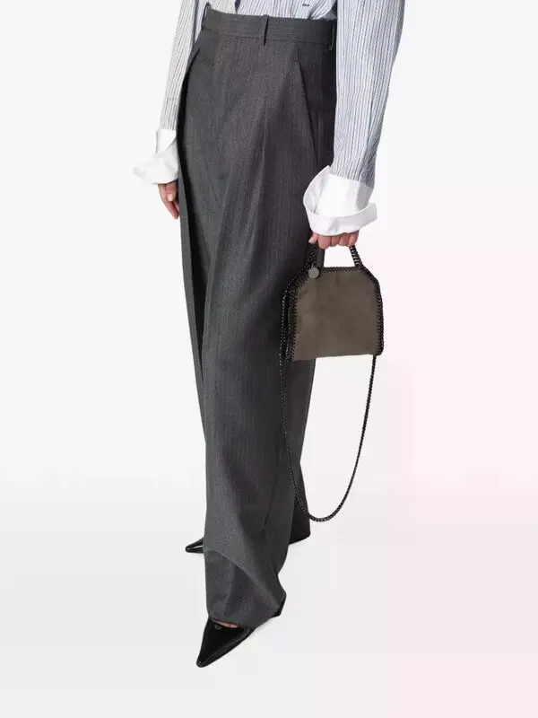 Stella McCartney Falabella Suede Tote Bag - Grey