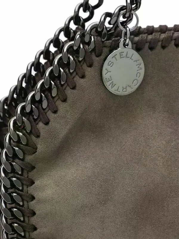 Stella McCartney Falabella Suede Tote Bag - Grey