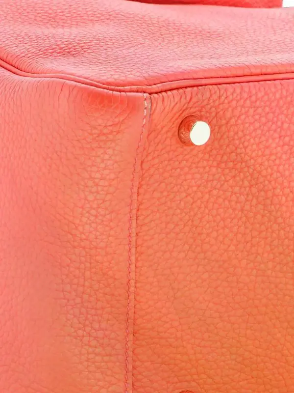 Hermès Lindy Bag Clemence 30 Shoulder Bag - Red