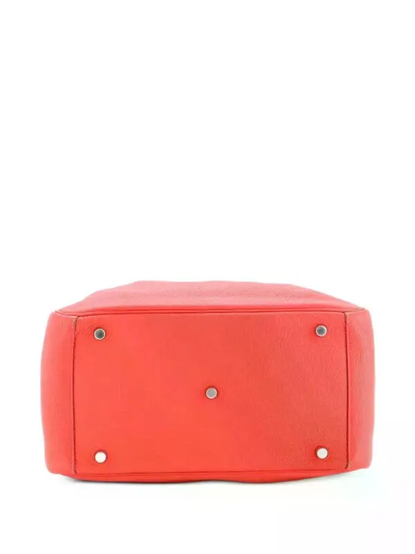 Hermès Lindy Bag Clemence 30 Shoulder Bag - Red