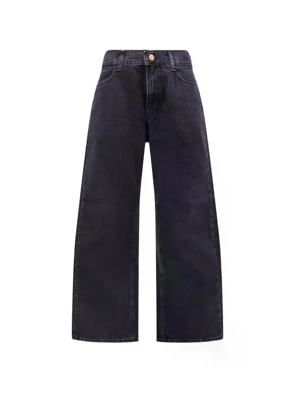 3x1 Faded-effect Wide-leg Jeans