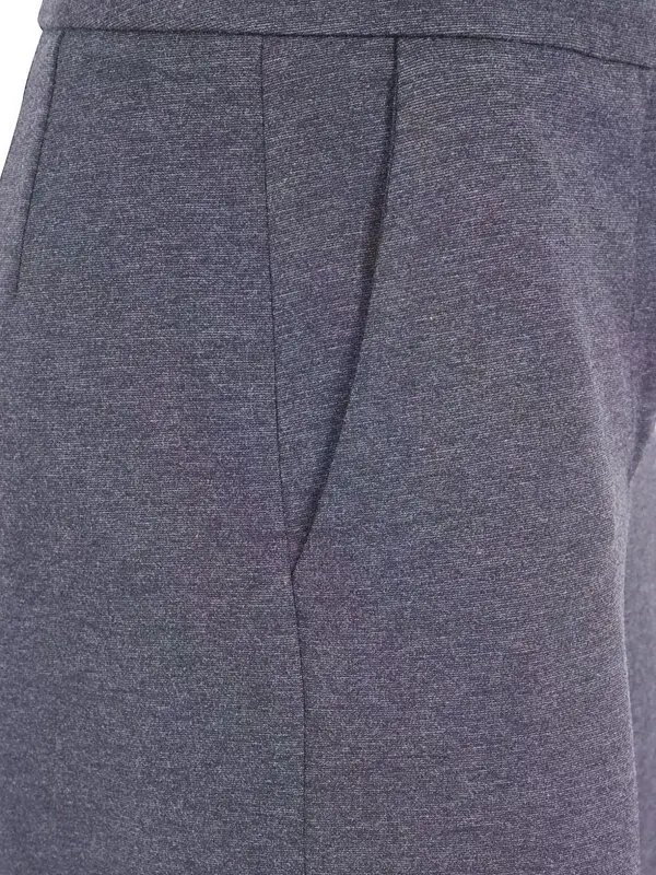 VIA MASINI 80 Pressed-crease Straight-leg Trousers
