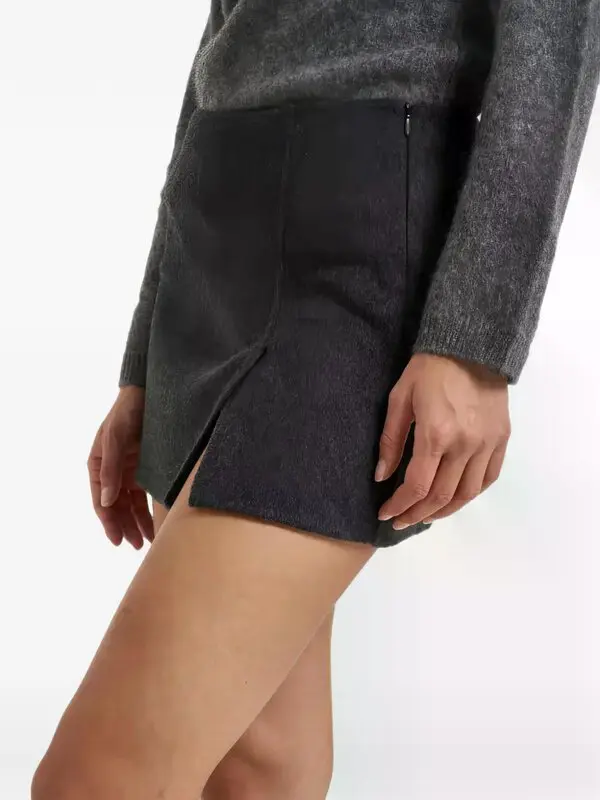 P.a.r.o.s.h Slit-detail Mini Skirt