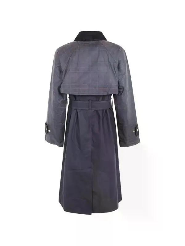 Barbour Elva Belted Checked Jacket