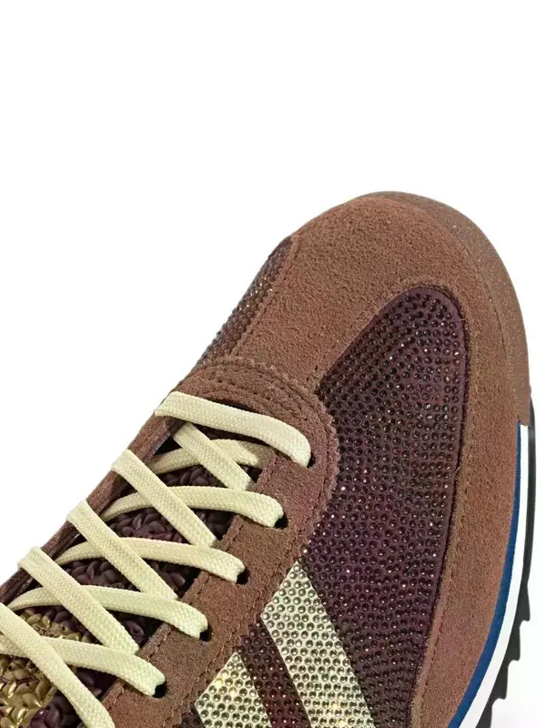 Adidas Sl 72 Og Crystal-embellished Sneakers