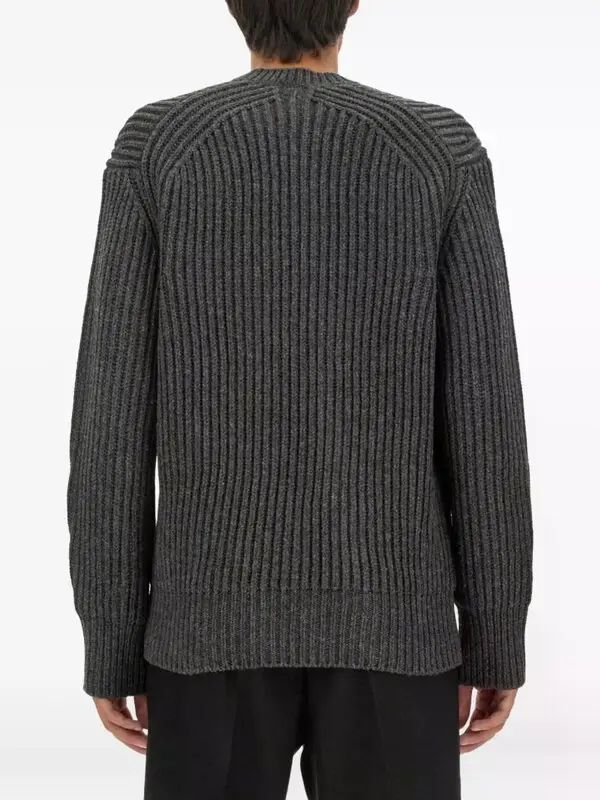 Alexander McQueen Ribbed-knit Sweater