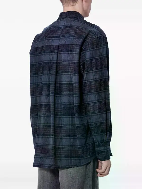 Our Legacy Above Plaid-pattern Button-down Shirt