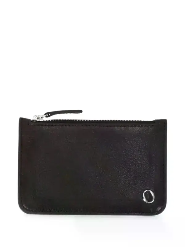 Orciani Lagoon Zip-around Leather Cardholder