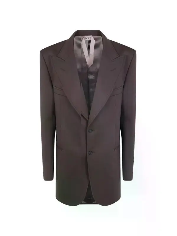 N°21 Peak-lapels Single-breasted Blazer