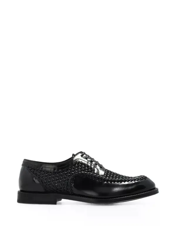 Dolce & Gabbana Woven Derby Shoes