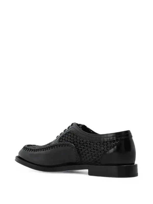 Dolce & Gabbana Woven Derby Shoes